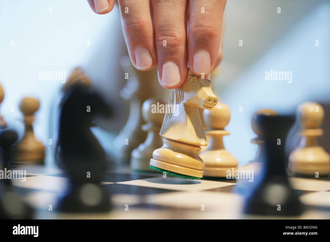 Moving a piece hi-res stock photography and images - Alamy