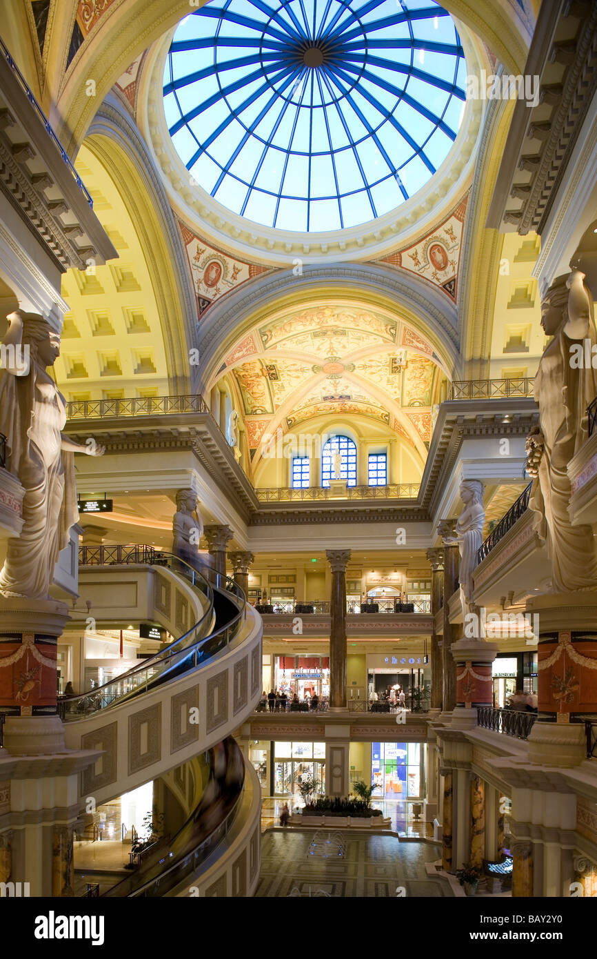The Forum Shops at Caesars Palace in Las Vegas, Las Vegas, Nevada, USA ...