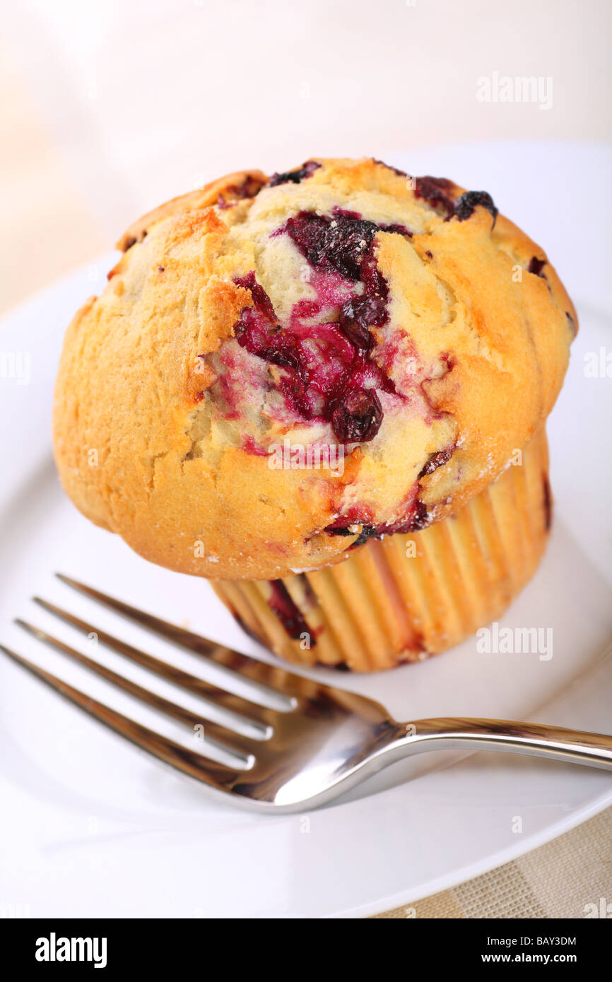 freshly baked muffin ready to eat Stock Photo - Alamy