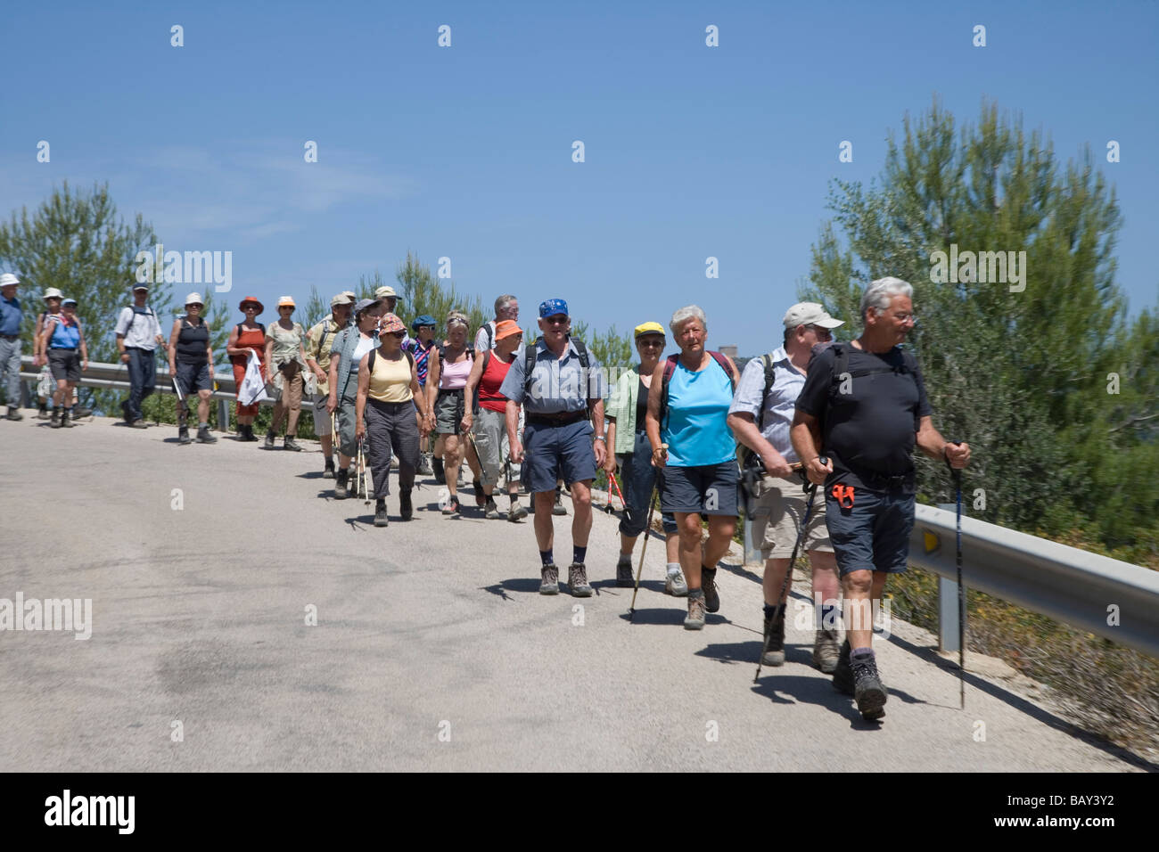 Hiking group mallorca hi-res stock photography and images - Alamy