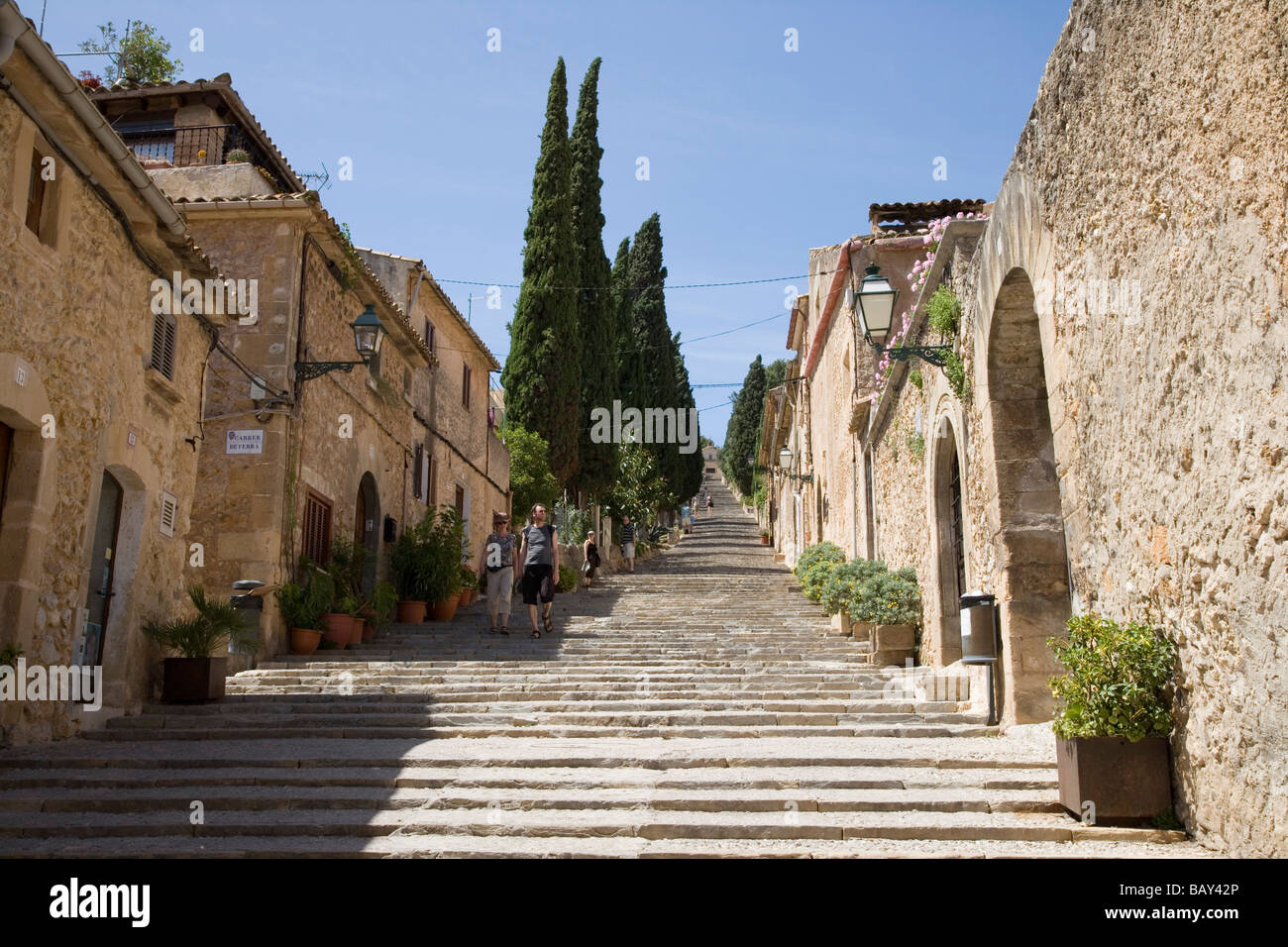 Way of the Cross 365 Steps on Calvary Hill, Pollensa, Mallorca ...