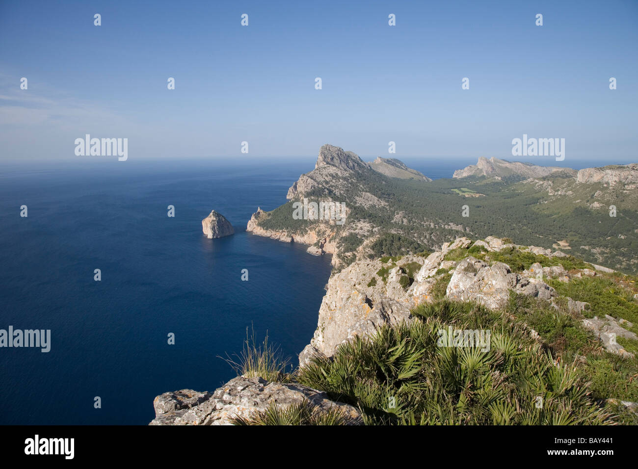 Cap de Formentor, View from Talaia d'Albercutx Tower, Mallorca ...
