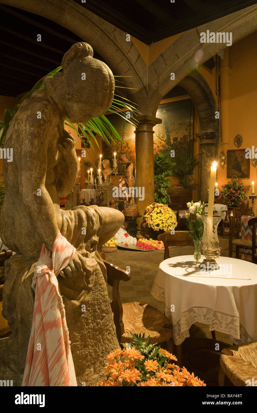 Interior of Abaco Cocktail Bar, Palma, Mallorca, Balearic Islands ...