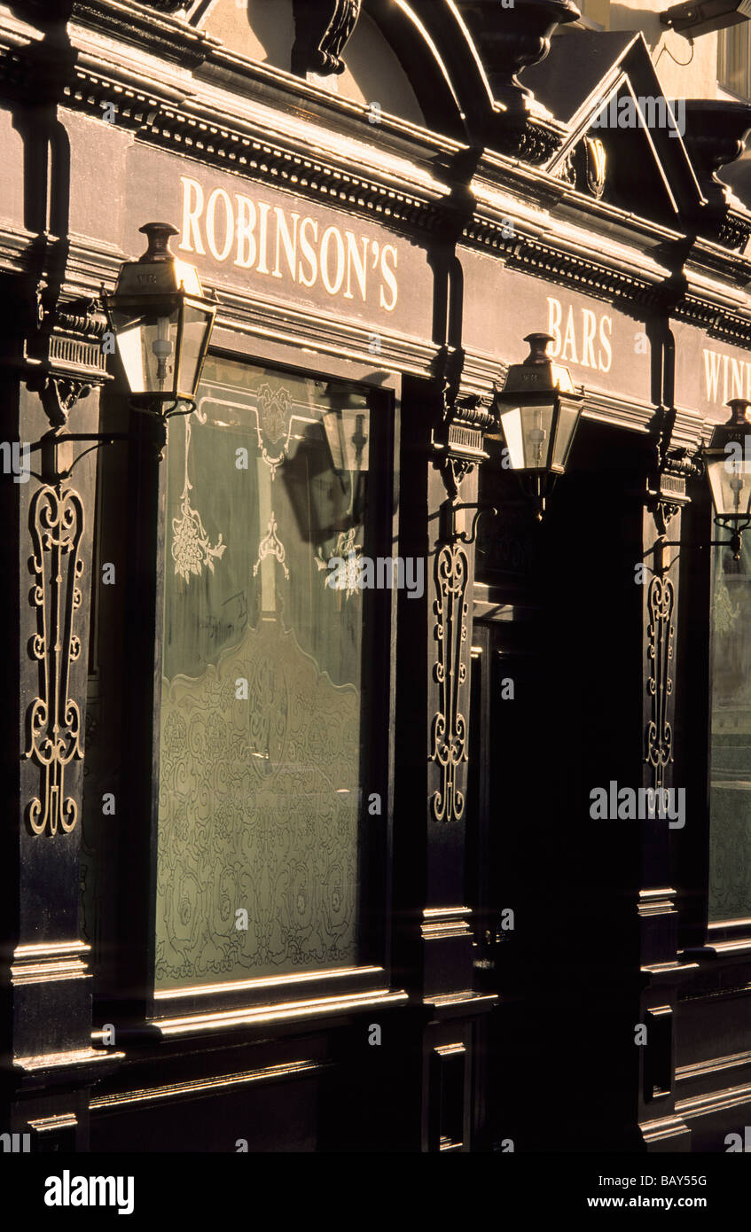 Robinsons Bar in Great Victoria Street, Belfast, County Antrim ...