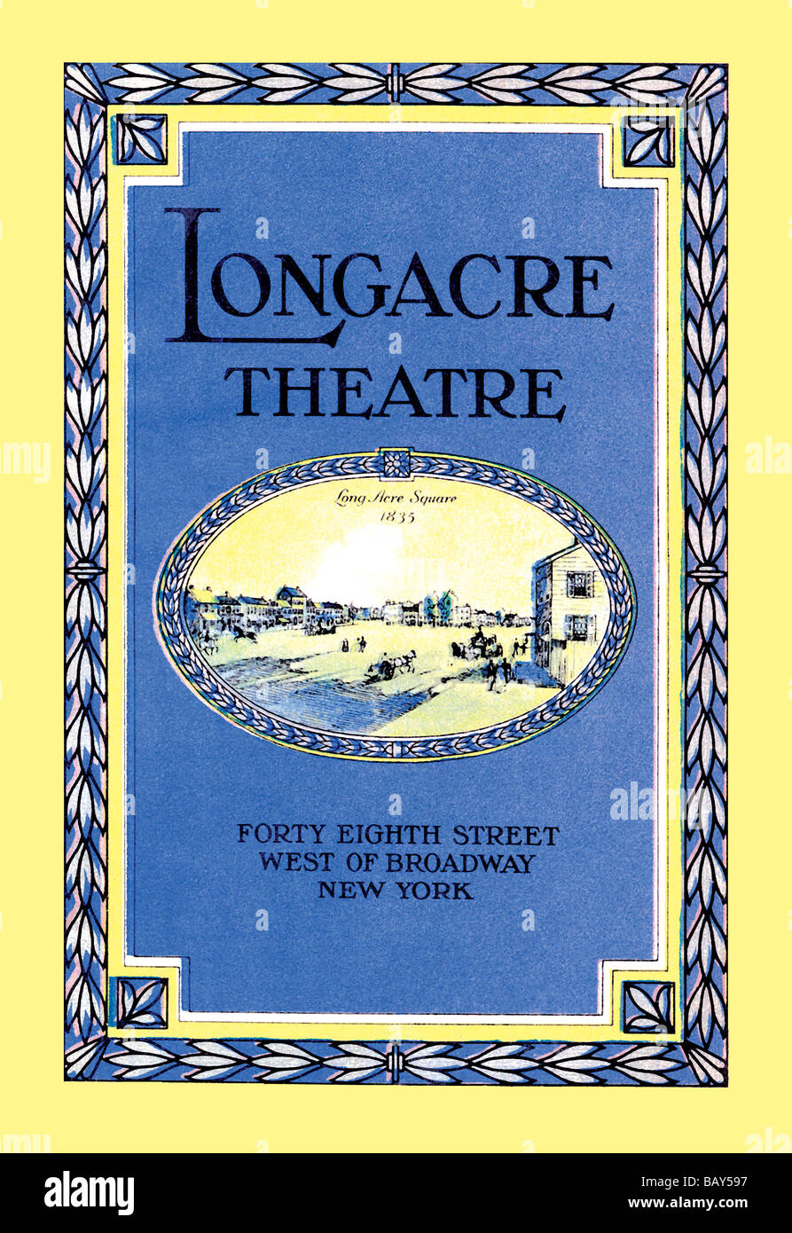 Longacre theatre hi-res stock photography and images - Alamy