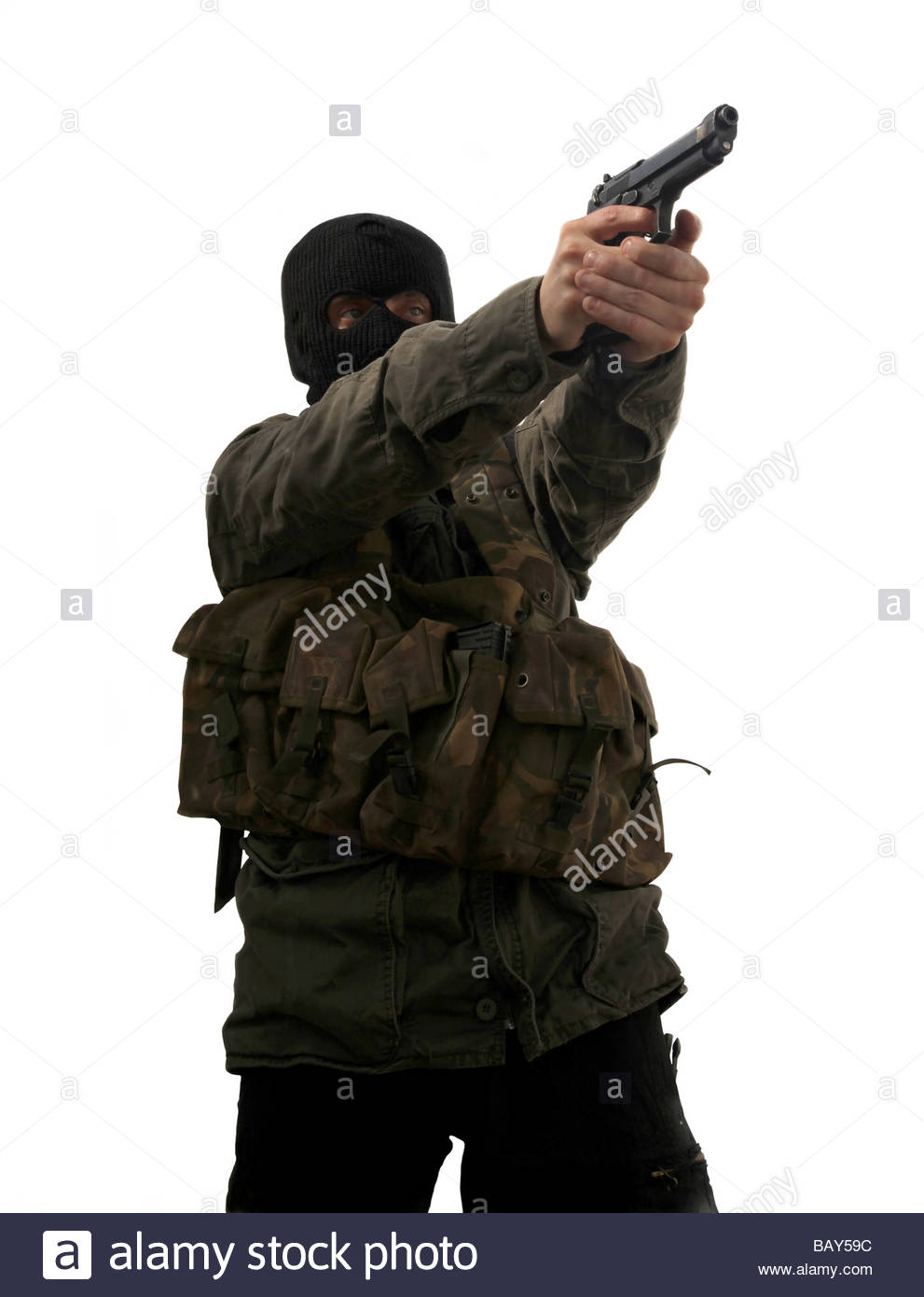 a masked gunman Stock Photo, Royalty Free Image: 23953816 - Alamy