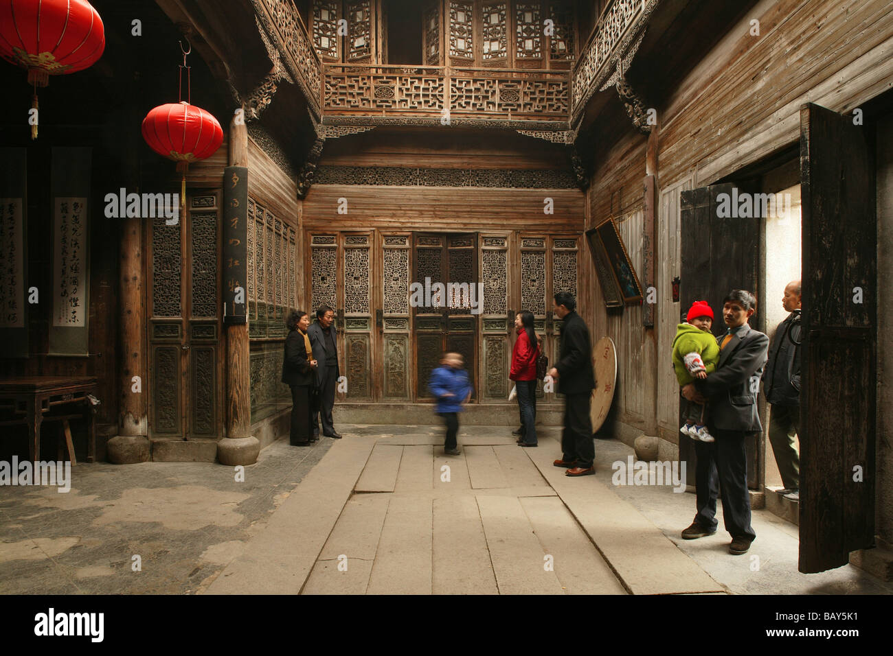 Traditional Chinese Courtyard House High Resolution Stock Photography ...