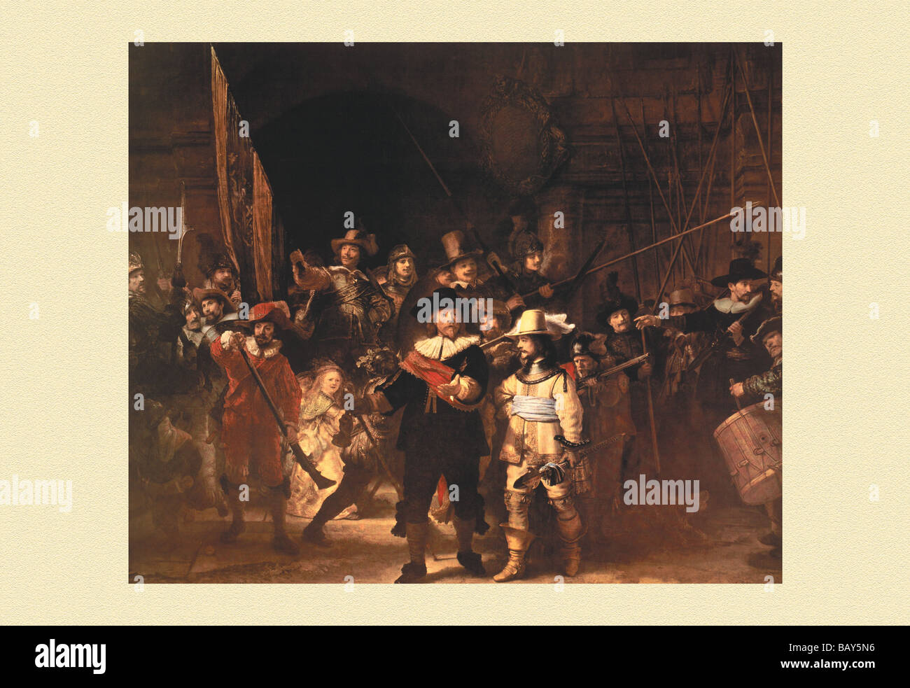 The Night Watch Stock Photo - Alamy