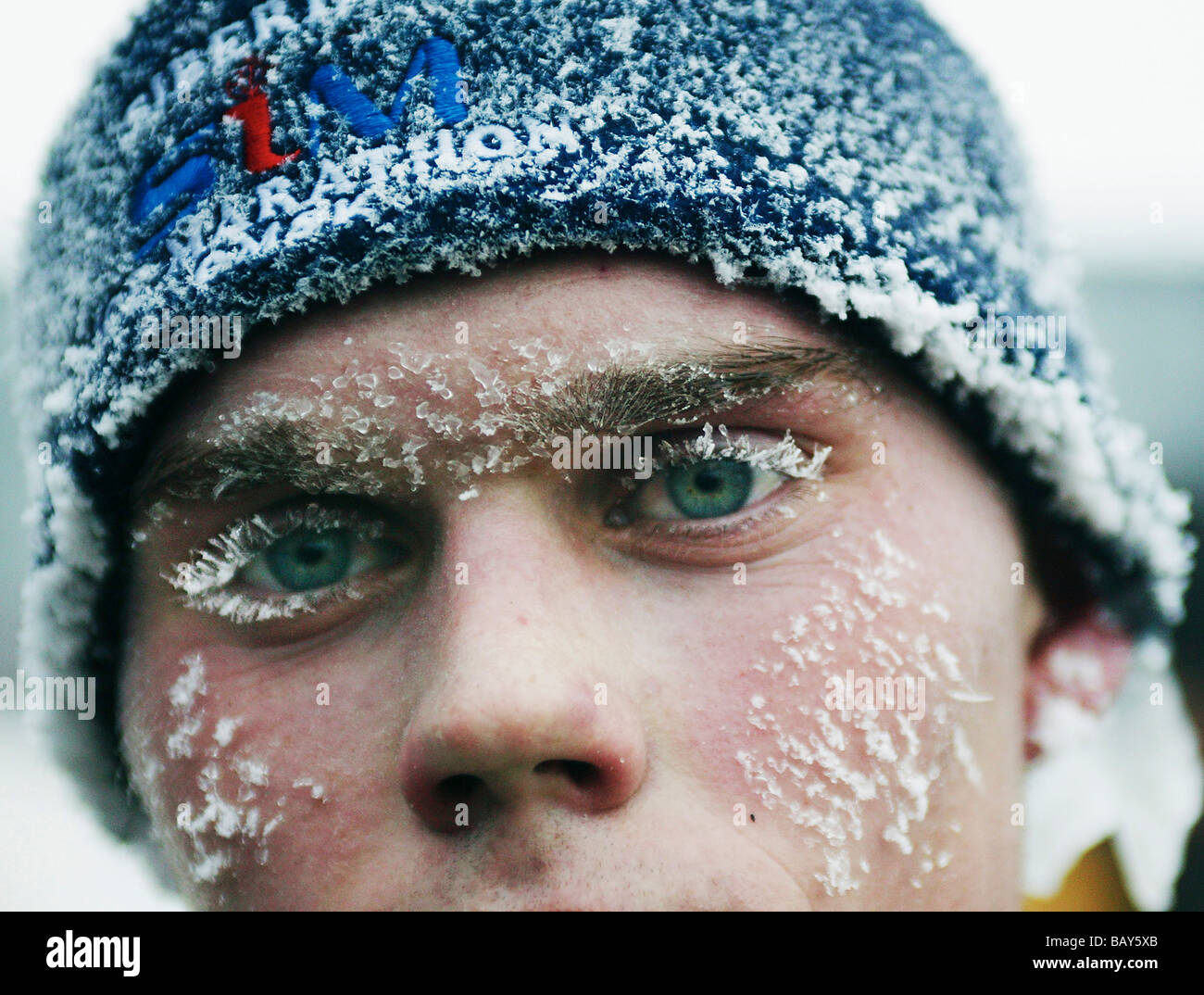Frozen Face High Resolution Stock Photography and Images - Alamy