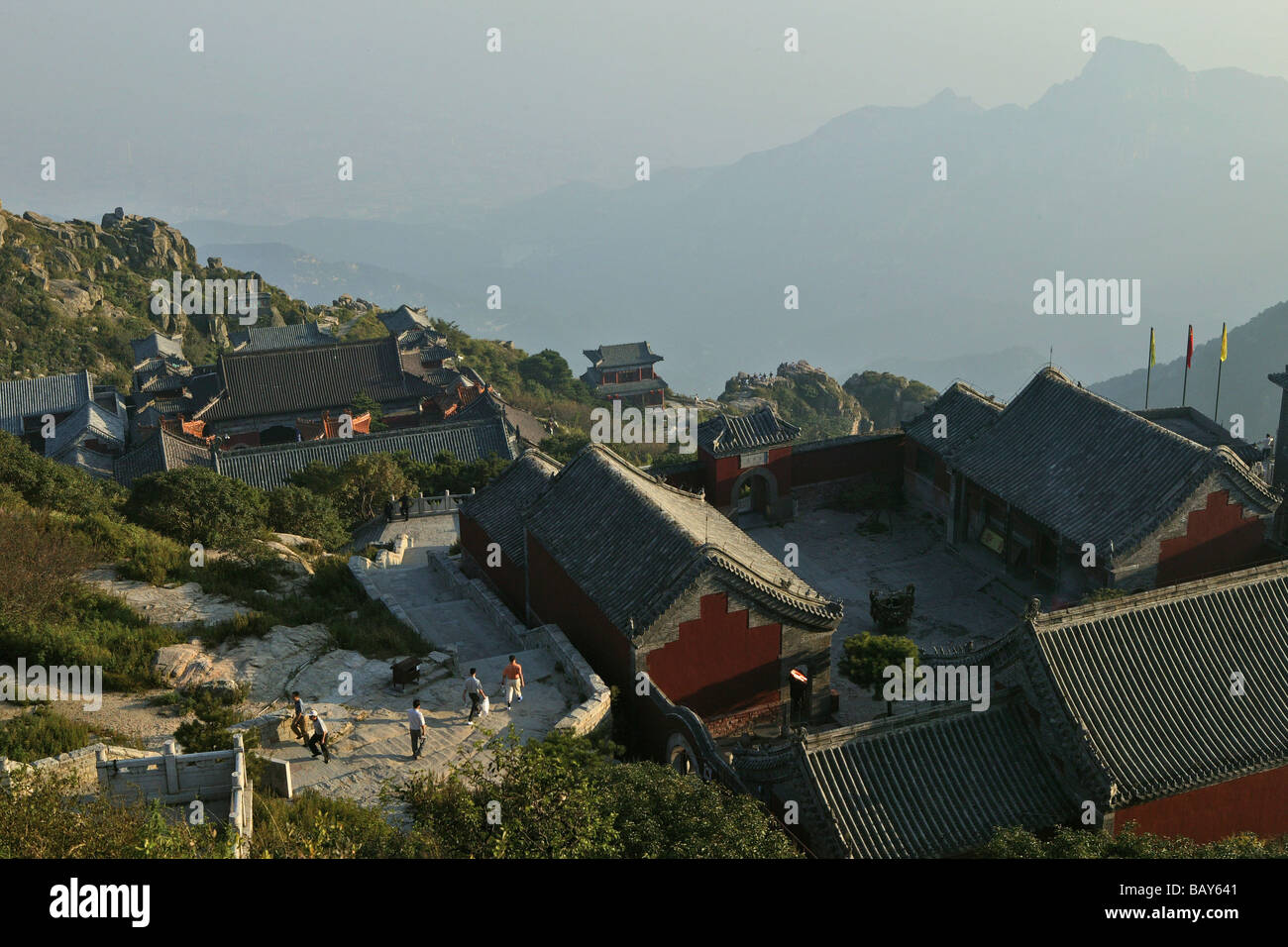 Azure Clouds Temple, dedicated to the daughter of the God of Mount Tai ...