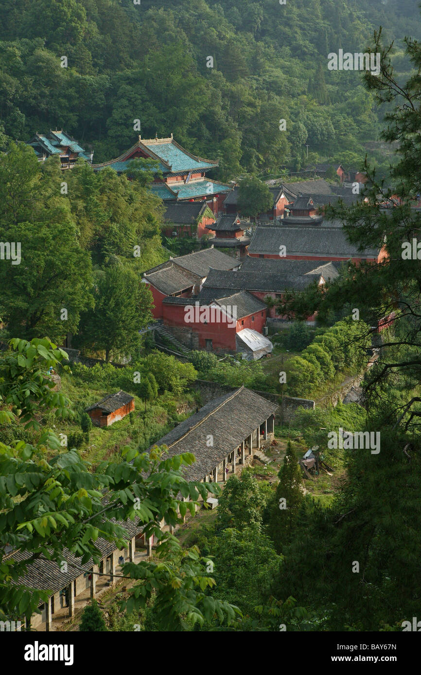 Purple Cloud temple, Zi Xiao Gong, Mount Wudang, Wudang Shan, Taoist ...