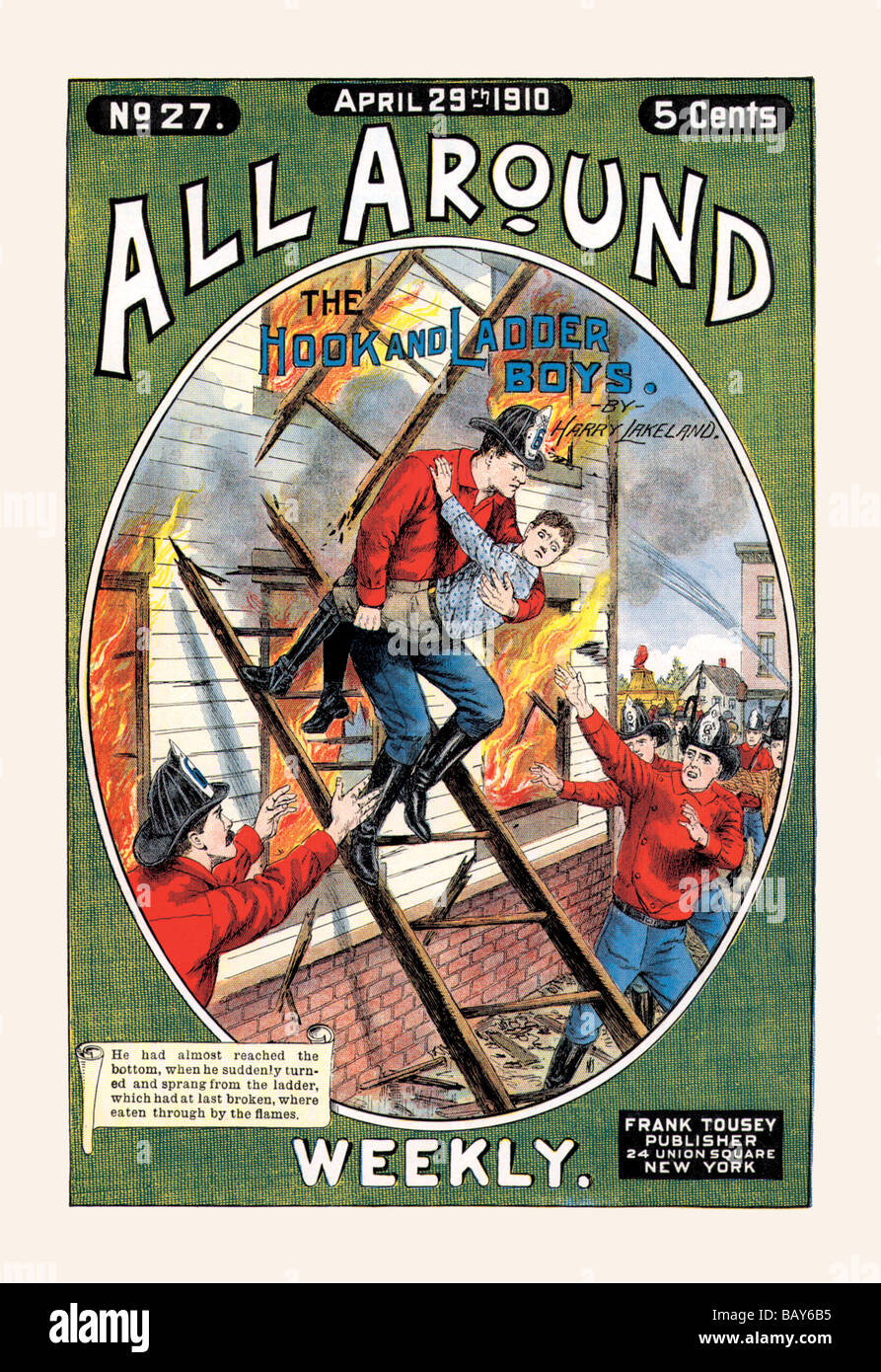 Fireman hose and ladder hi-res stock photography and images - Alamy