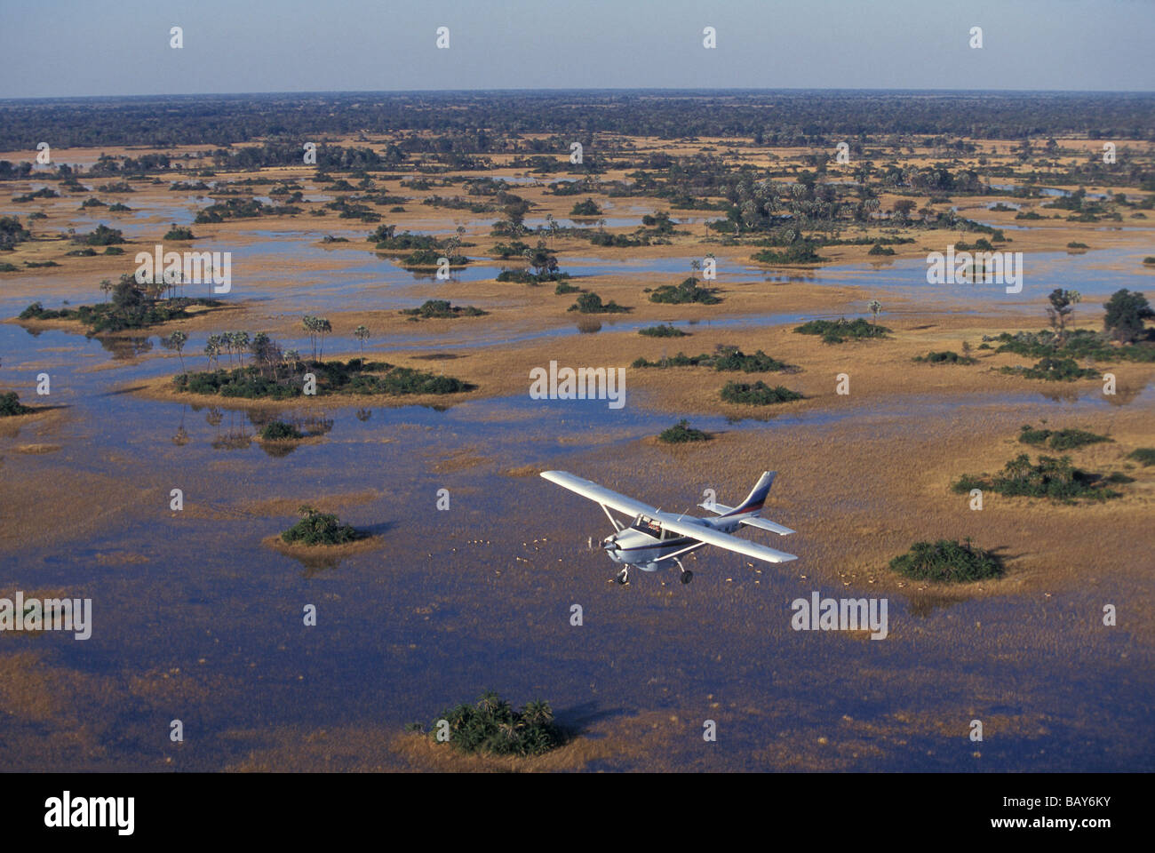 Okavango delta aerial plane hi-res stock photography and images - Alamy