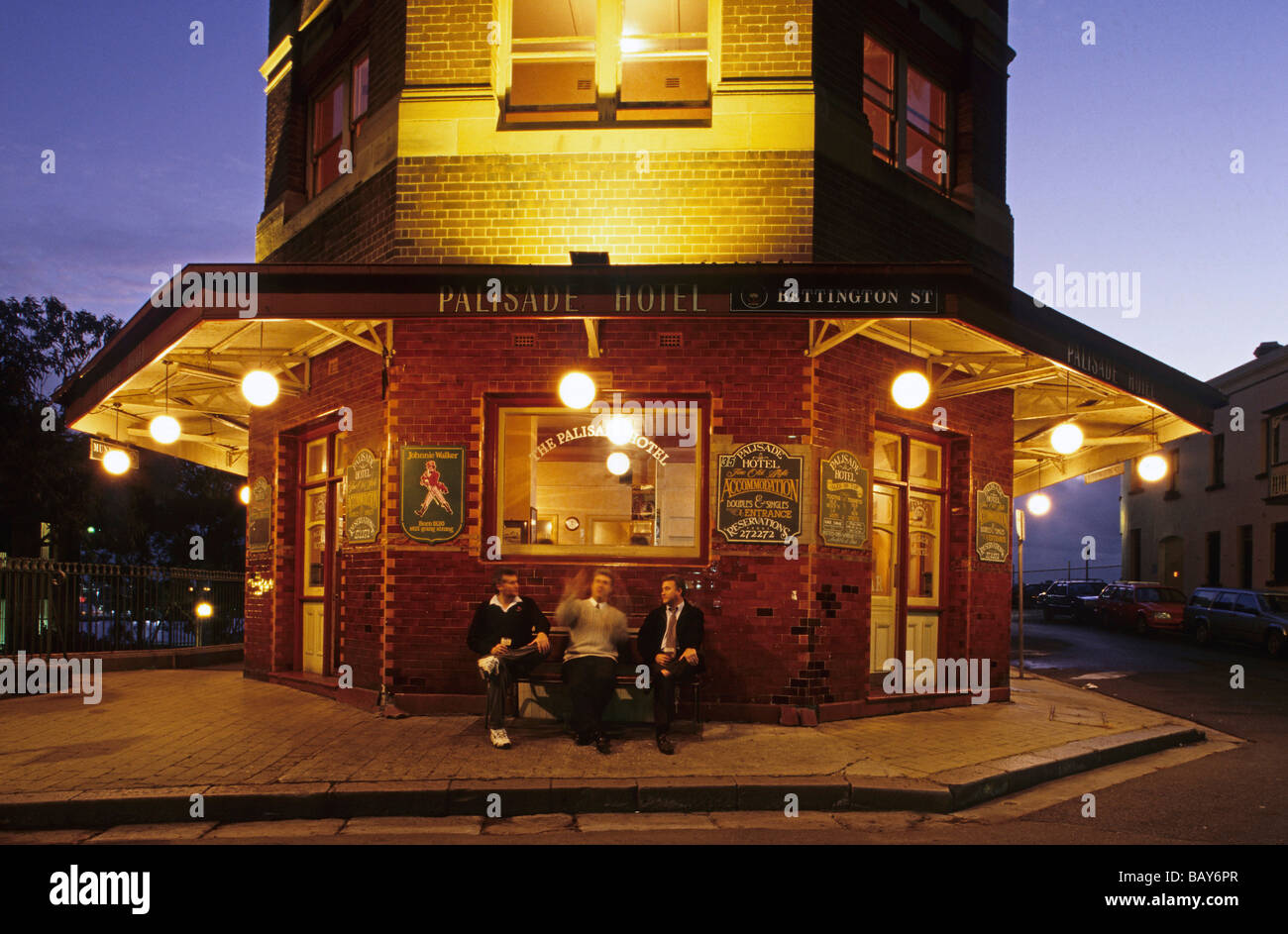 Palisade Hotel, in Sydney's city quarter the Rocks, Australia Stock ...