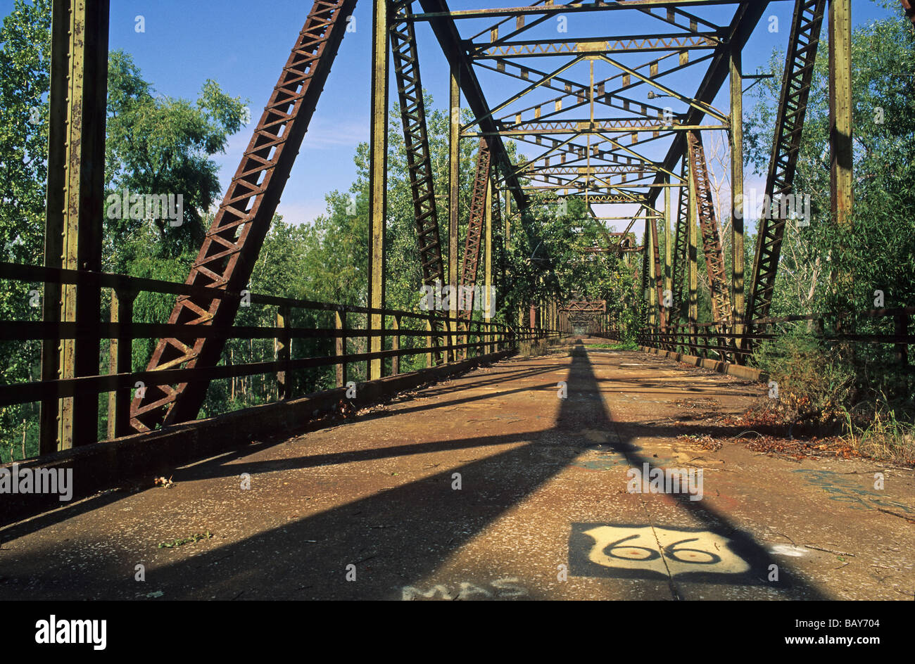 Chain of Rocks-Bridge, before renovation, St. Louis, Illinois, Missouri ...
