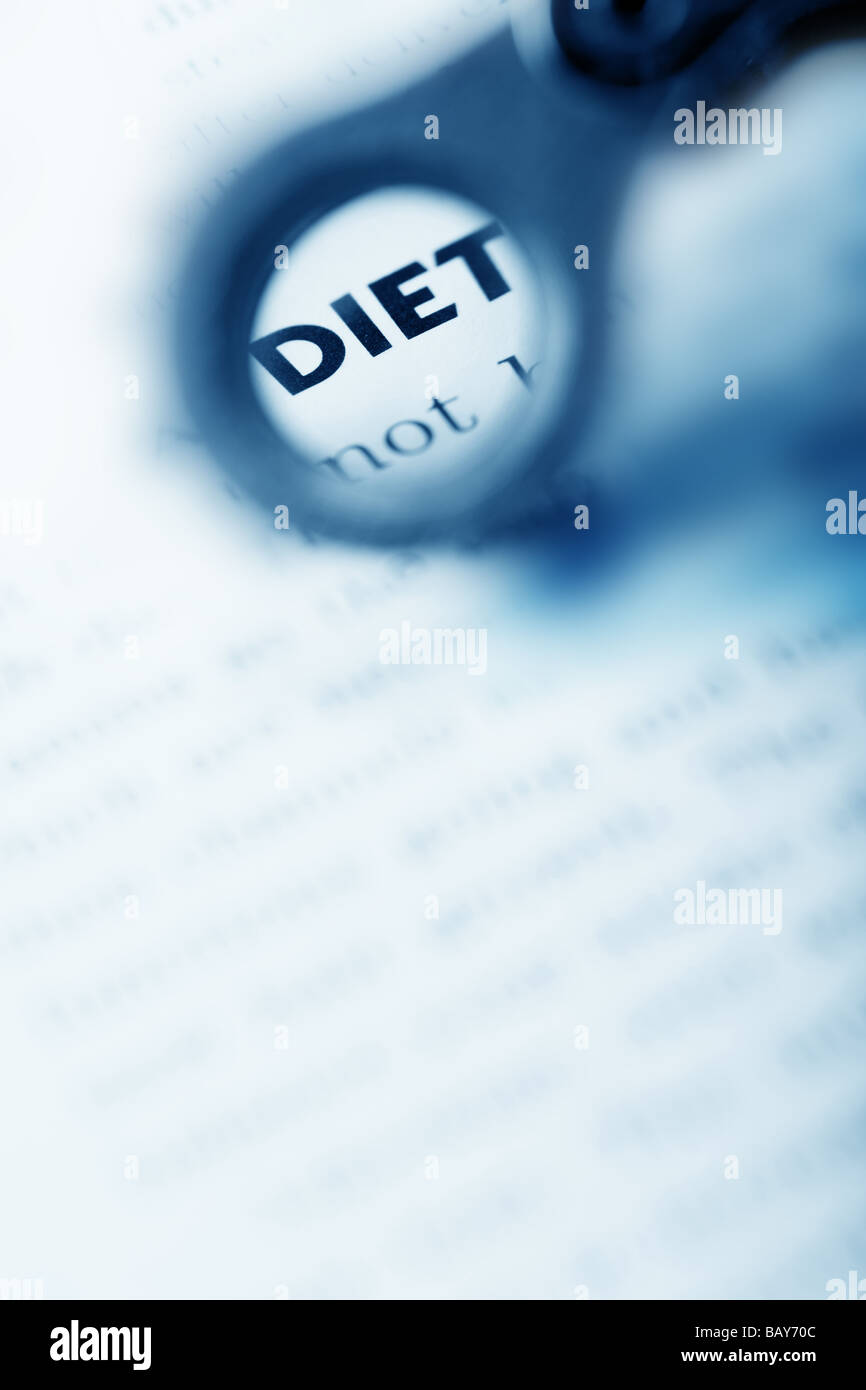 Magnified word hi-res stock photography and images - Alamy