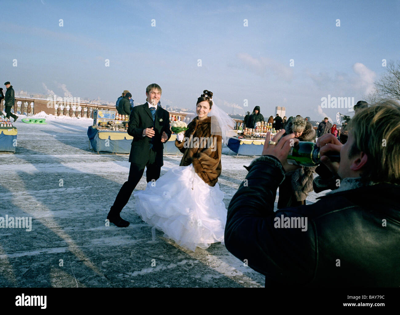 Young Russian Couple Bride Groom High Resolution Stock Photography and ...