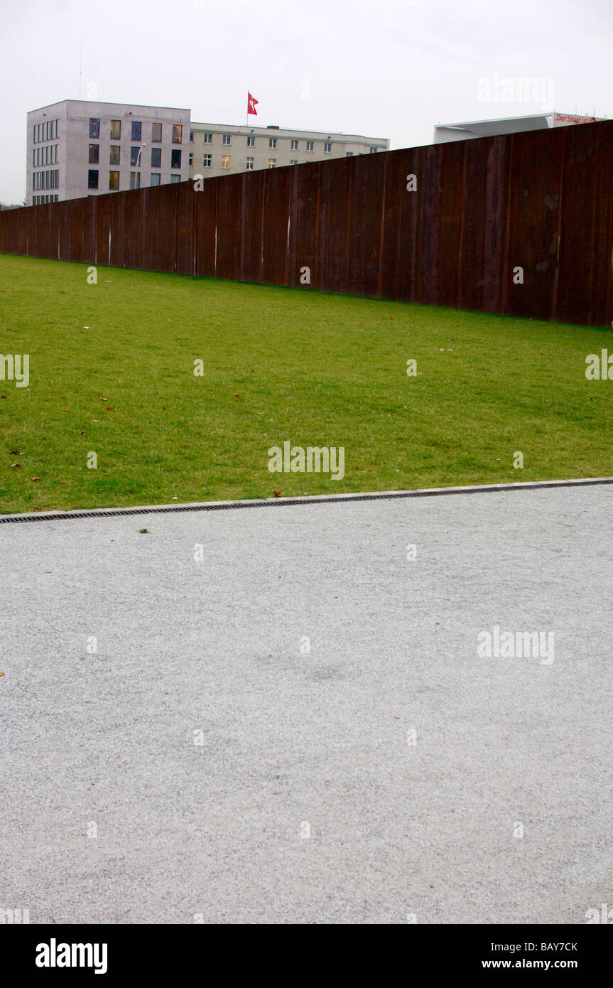 The Swiss Embassy behind a wall, Berlin, Germany Stock Photo - Alamy