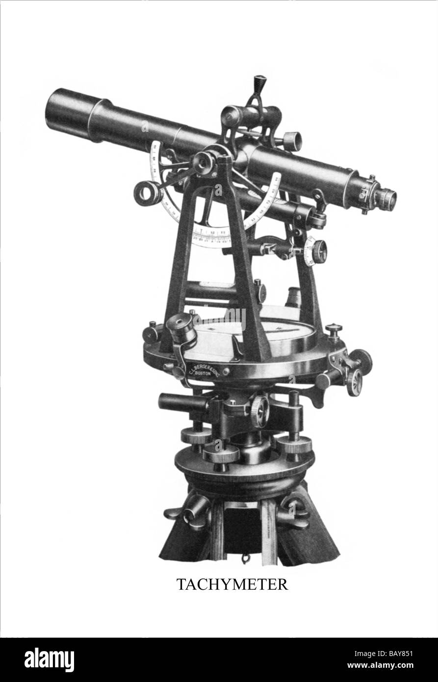 Survey instruments Black and White Stock Photos & Images - Alamy