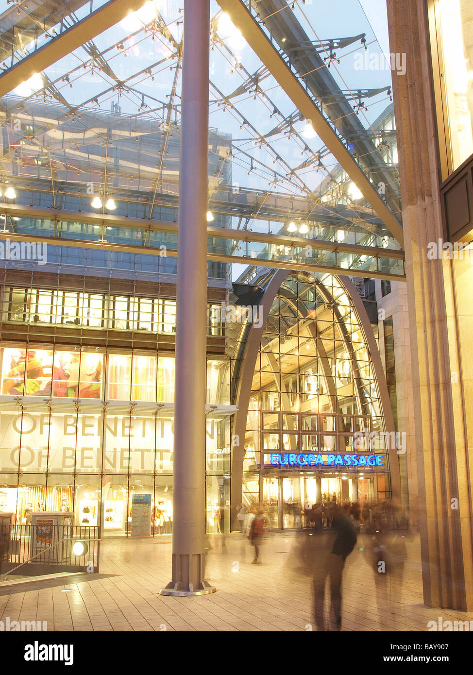 Shopping hamburg europa passage hi-res stock photography and images - Alamy