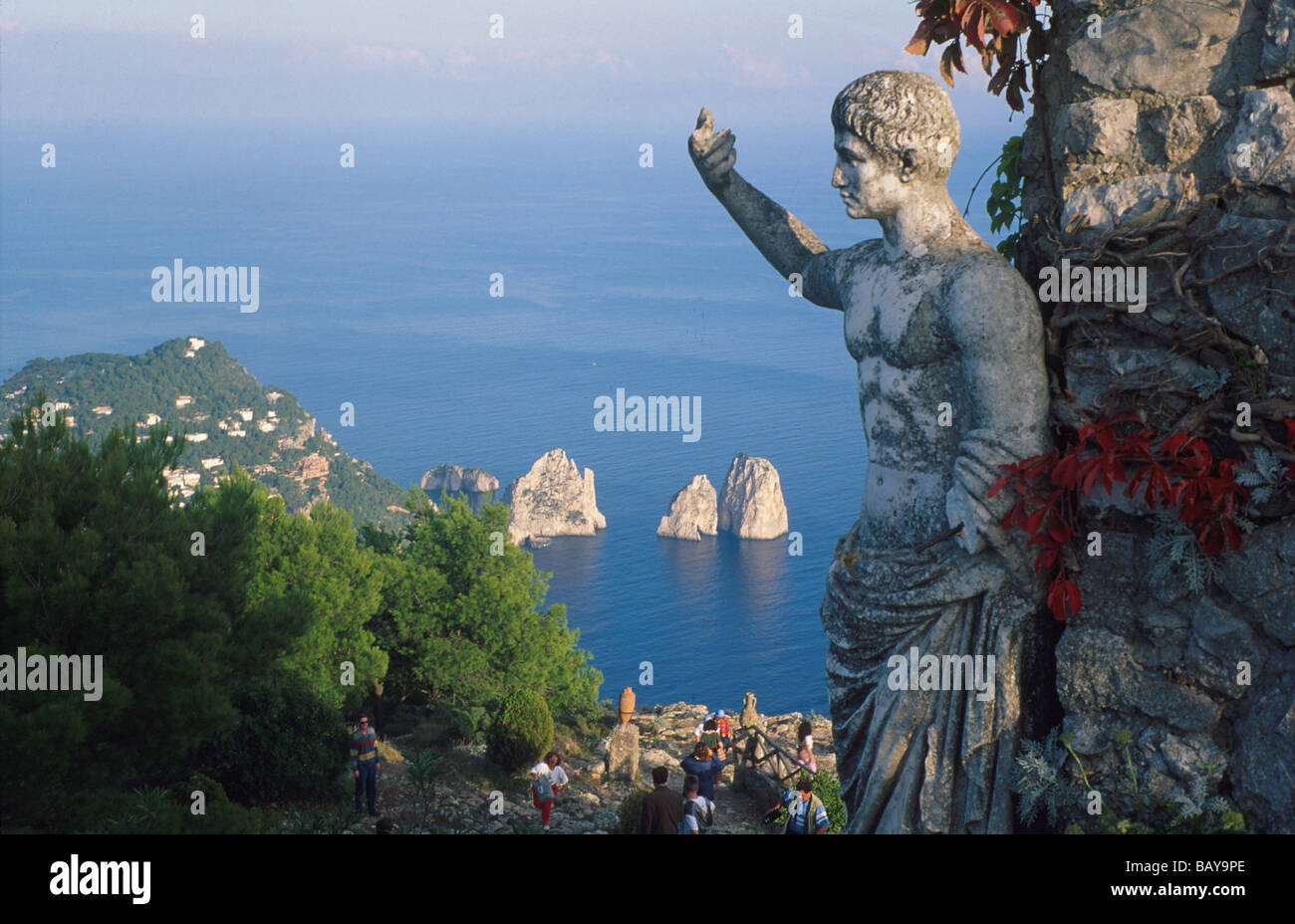 Monte solaro faraglioni capri italy hi-res stock photography and images ...