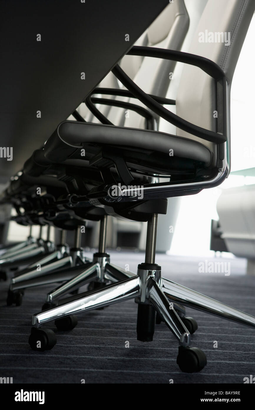 Conference room chairs Stock Photo - Alamy