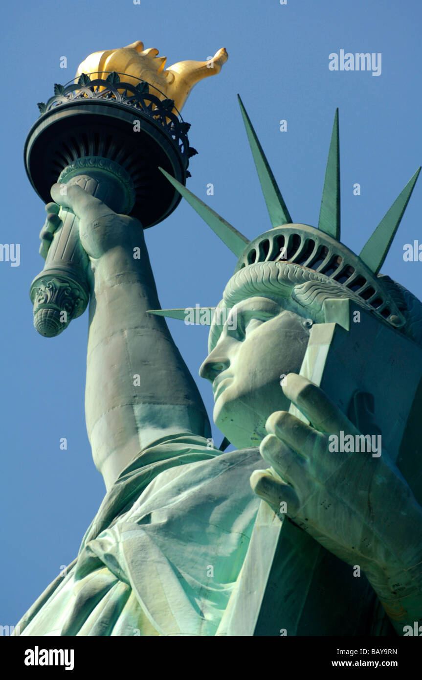 The Statue of Liberty, Miss Liberty, Manhattan Island, Manhattan, New ...