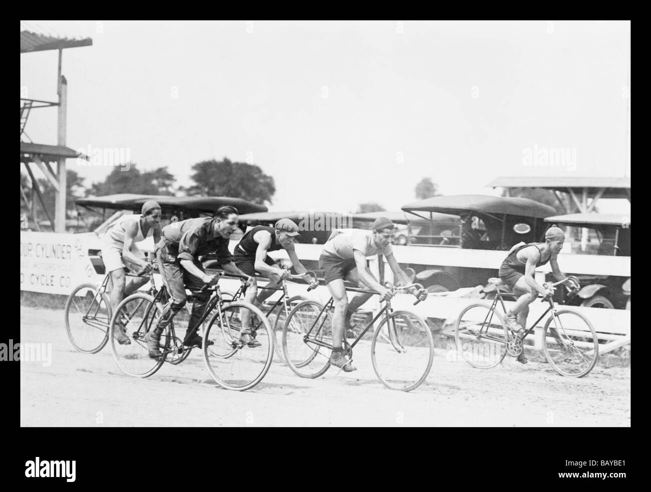 Bicycle race Black and White Stock Photos & Images - Alamy