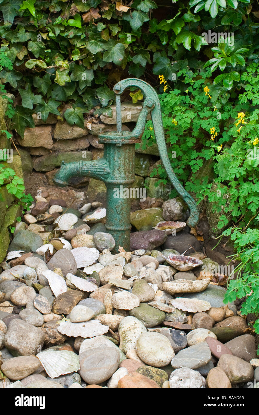 Hand water pump Stock Photo - Alamy