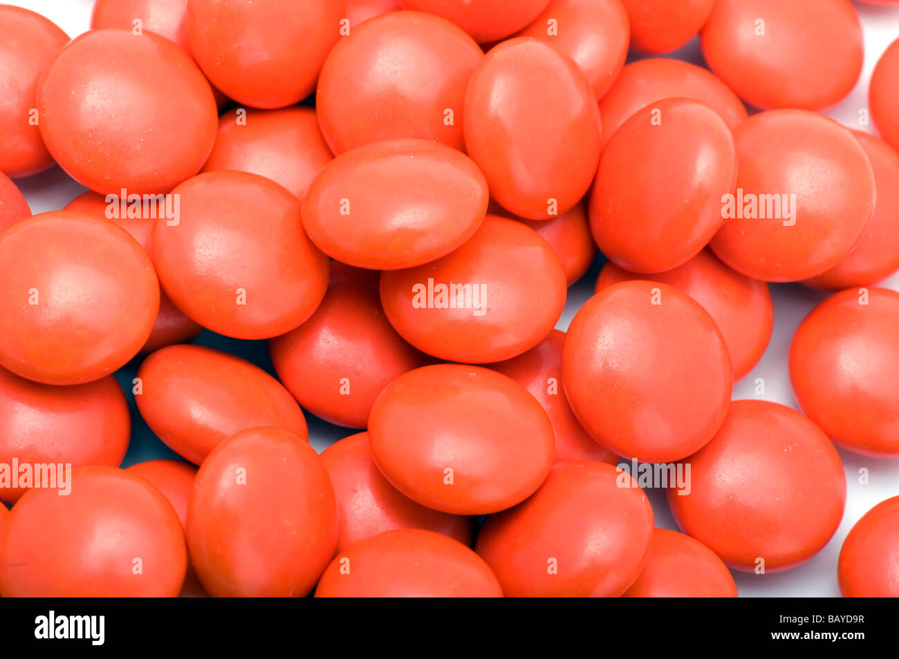 object on white medical Red Tablets Stock Photo - Alamy