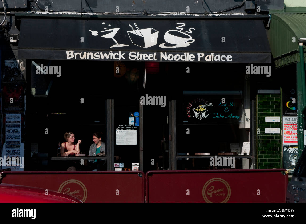 Cafe brunswick street fitzroy melbourne hi-res stock photography and ...
