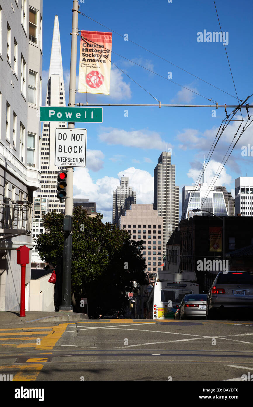 street scene, Powell, San Francisco Stock Photo - Alamy