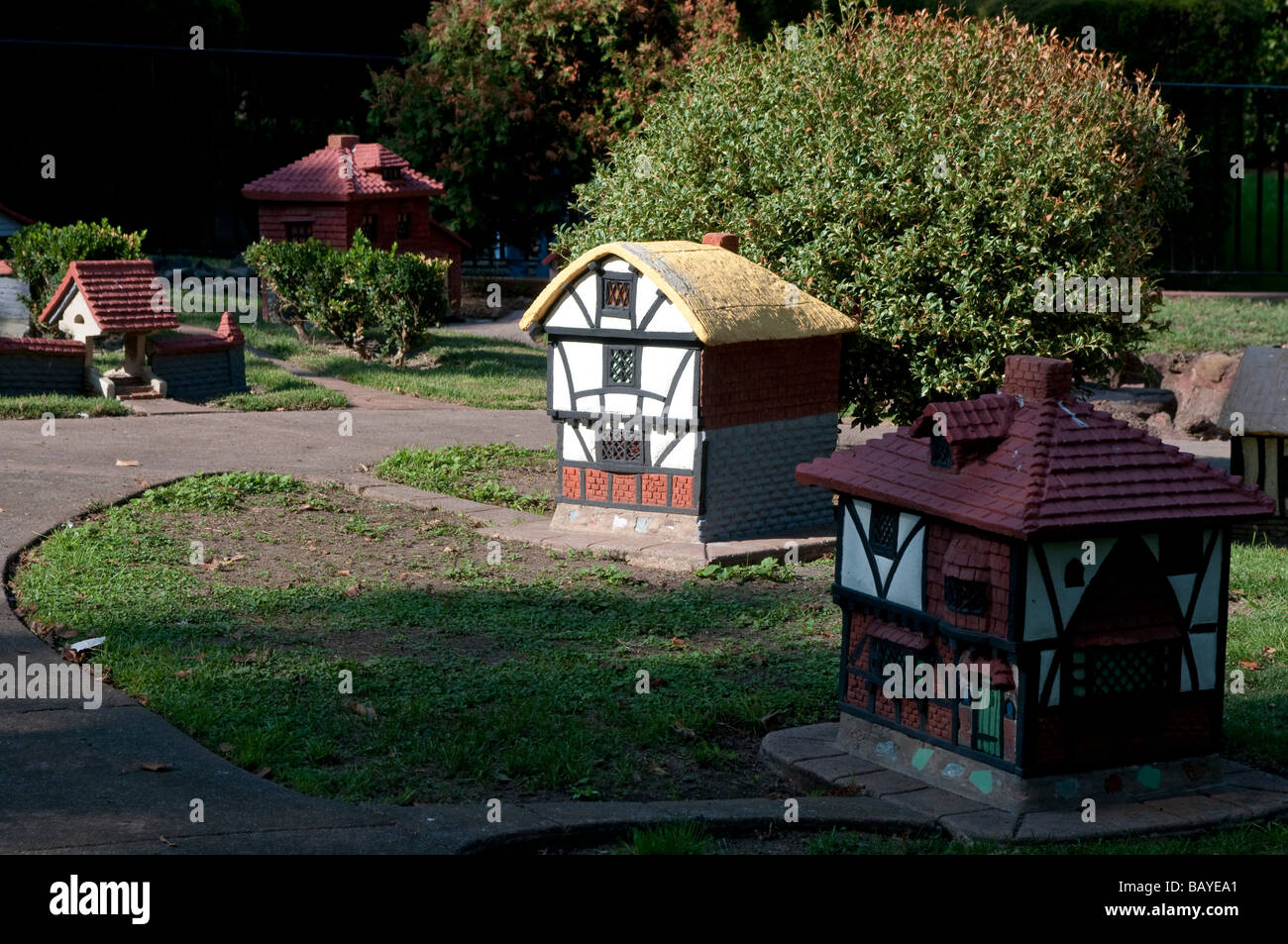 Miniature tudor village hi-res stock photography and images - Alamy