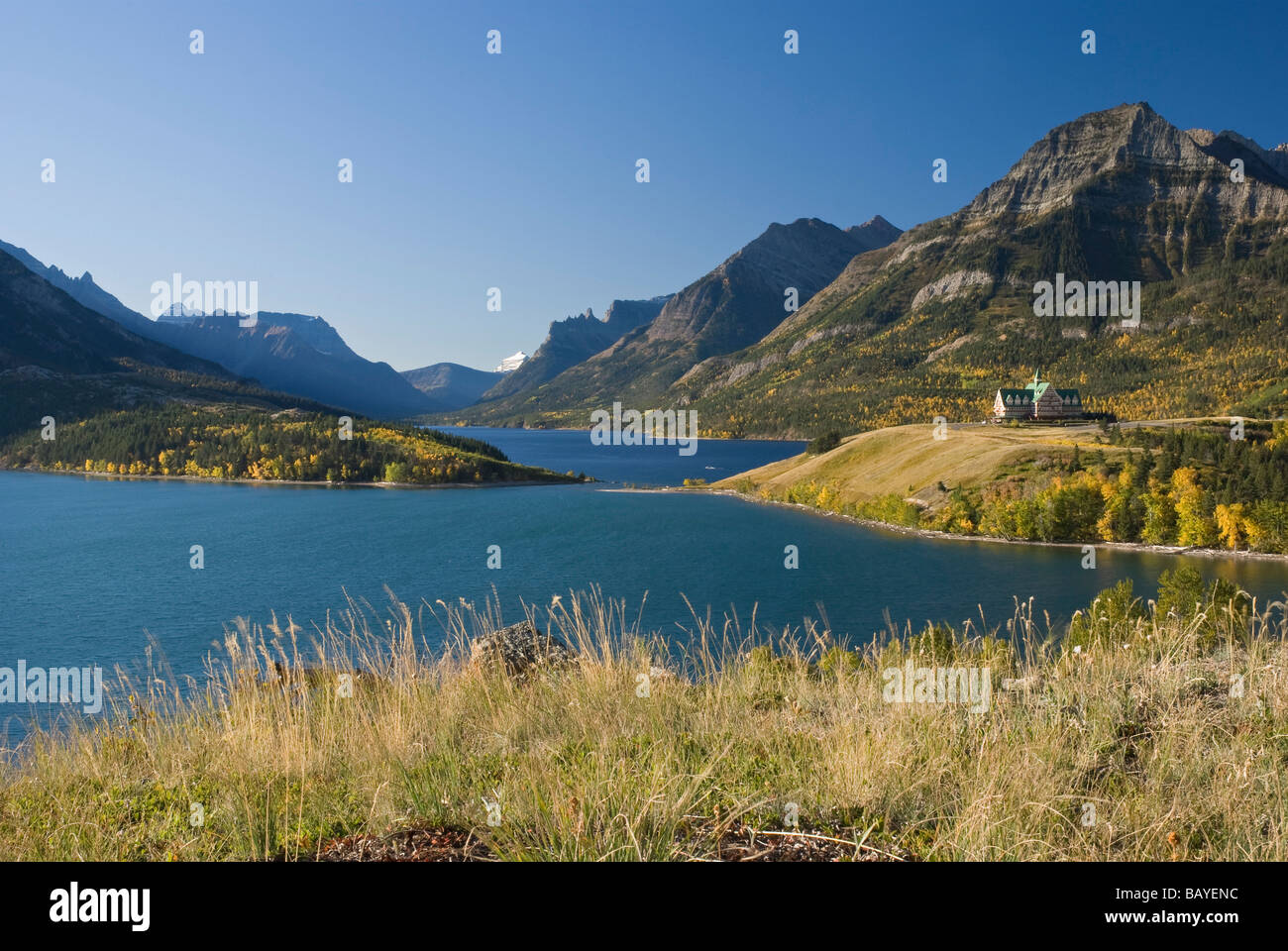 Waterton lake; Waterton, Alberta, Canada Stock Photo - Alamy