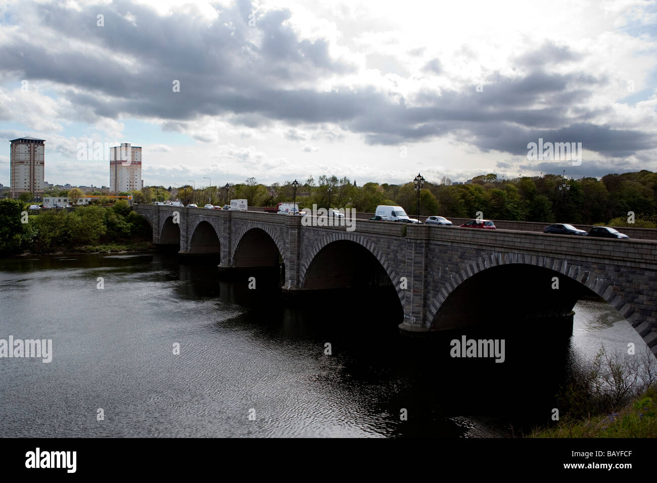 Bridge over the river Don Stock Photo - Alamy