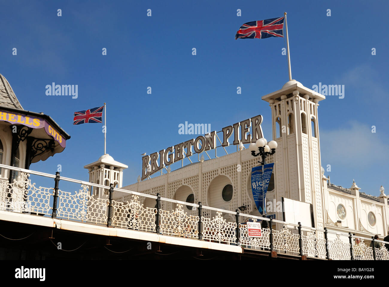 Entrance brighton pier hi-res stock photography and images - Alamy