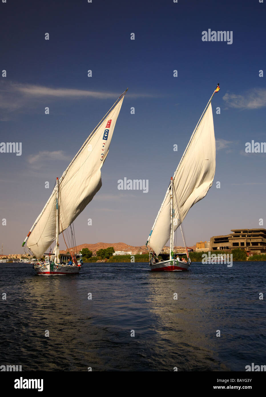 Felucca ancient egypt hi-res stock photography and images - Alamy
