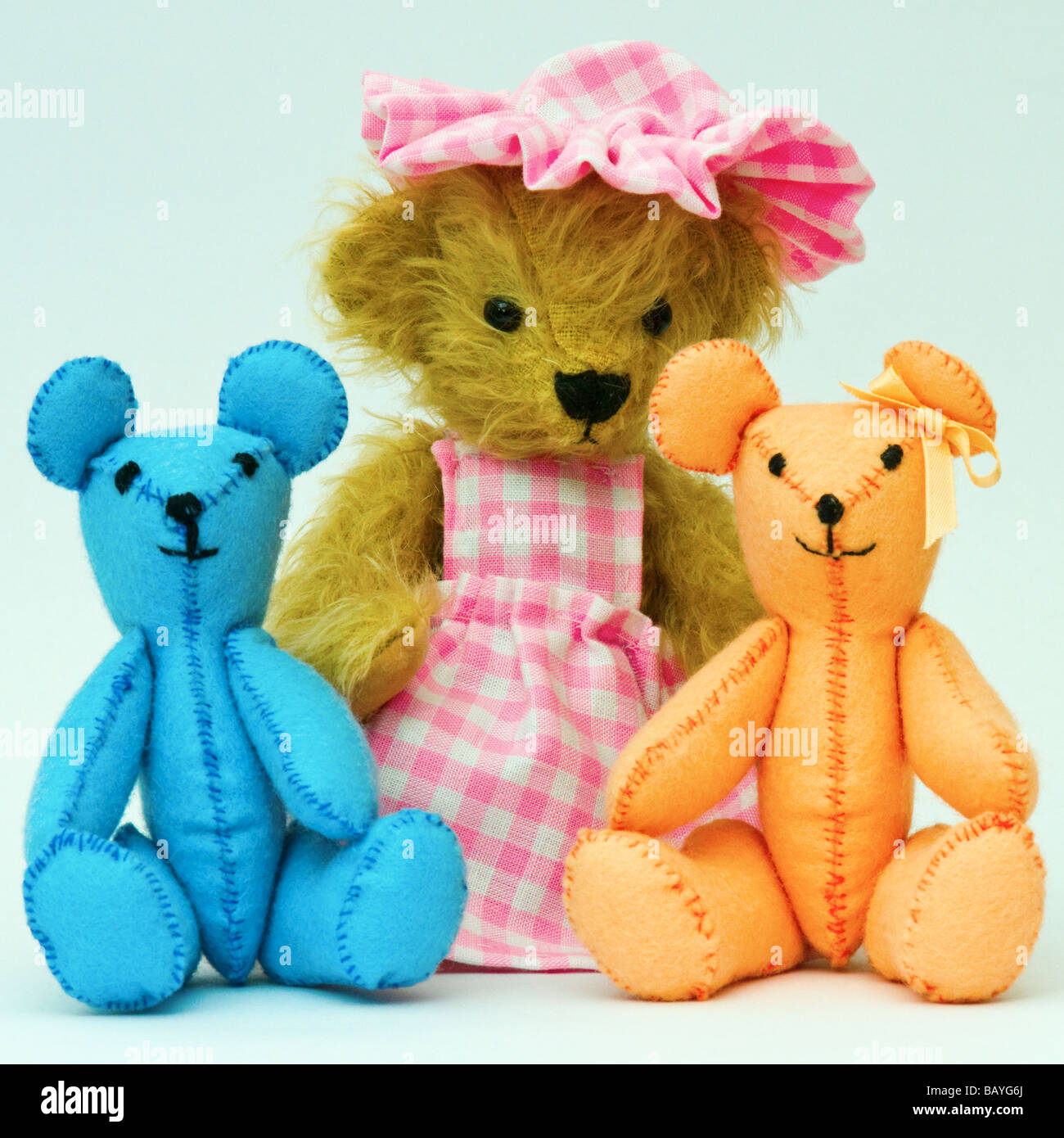 Mini teddy bears having thier picture taken (Mini Bear Collection Stock ...