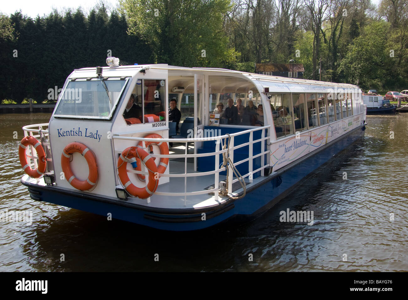 riverboat riverbus bus large white leisure pleasure boat vessel river ...