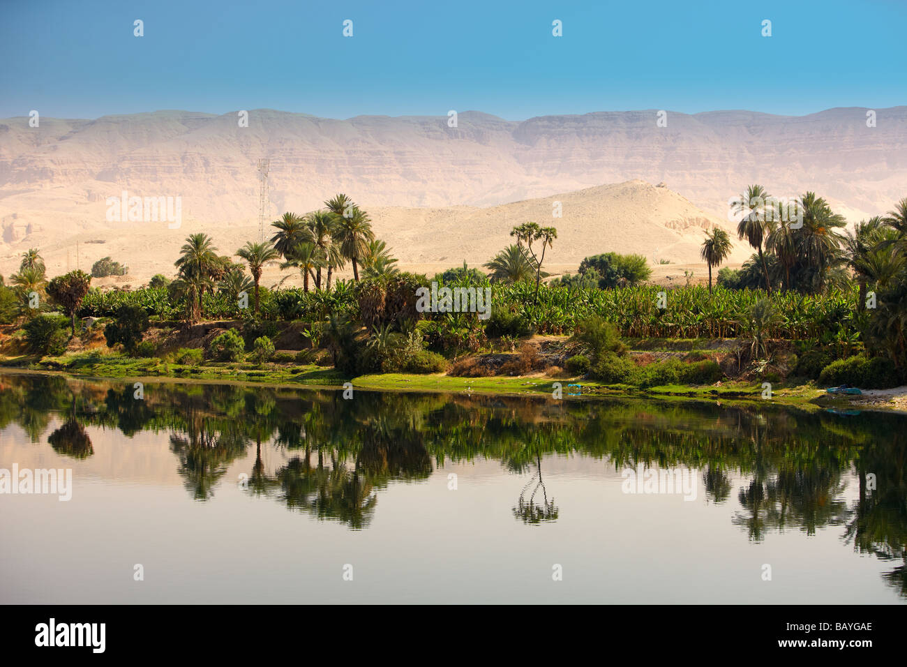 Banks of the River Nile, Luxor, Egypt Stock Photo - Alamy