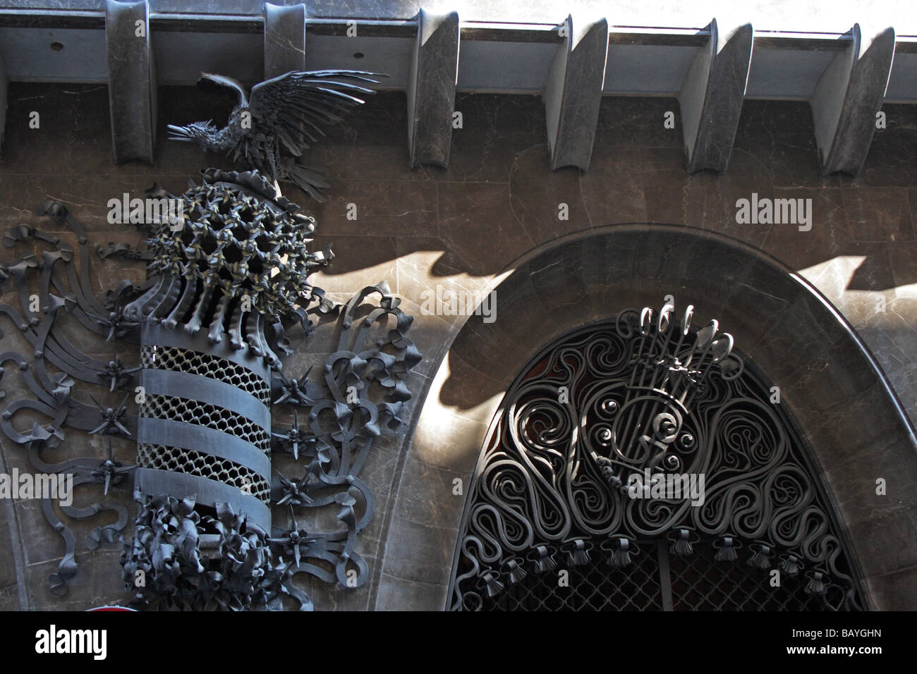 Palais guell hi-res stock photography and images - Alamy