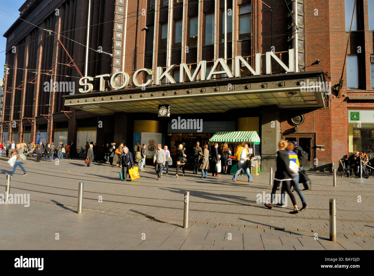 "Meet me under the Stockmann Clock". The Stockmann Clock is one of the ...