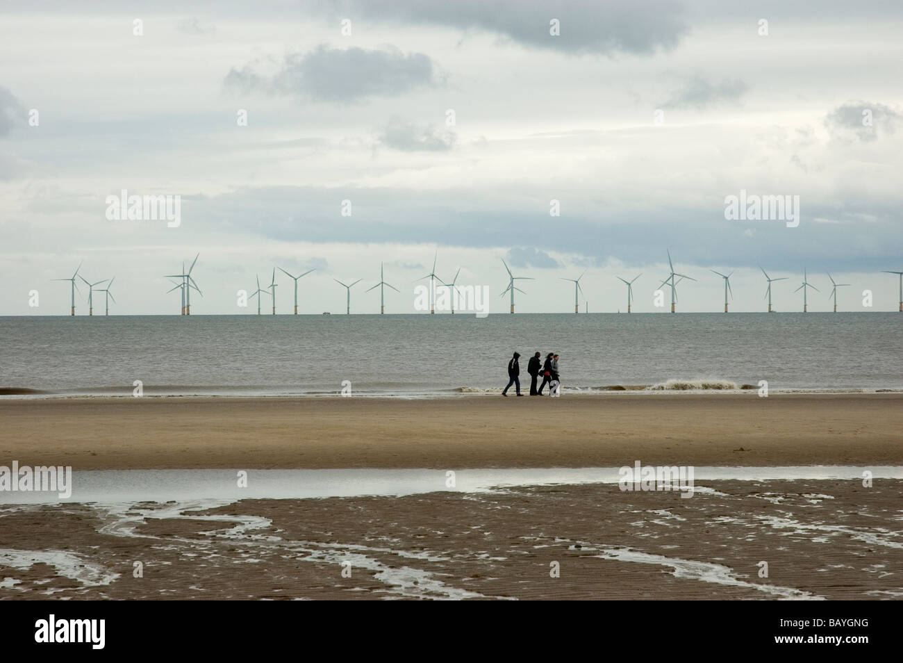 Skegness sea people hi-res stock photography and images - Alamy