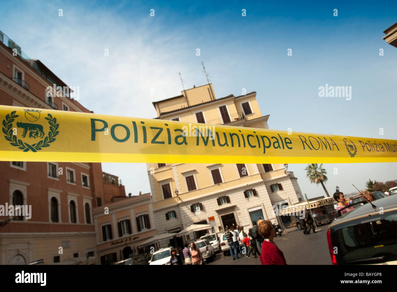 Police tape hi-res stock photography and images - Alamy