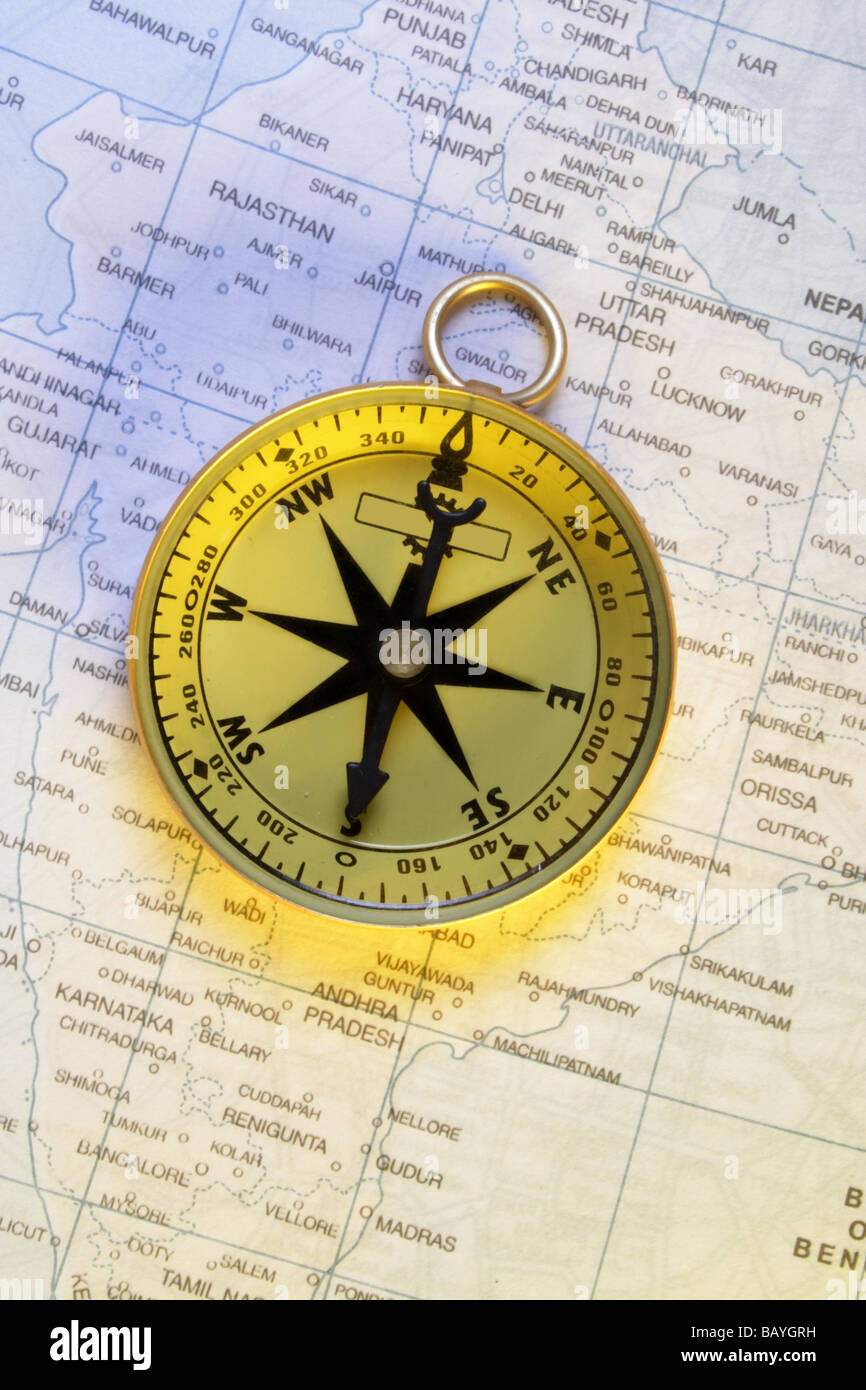 Antique Map Of India High Resolution Stock Photography and Images - Alamy