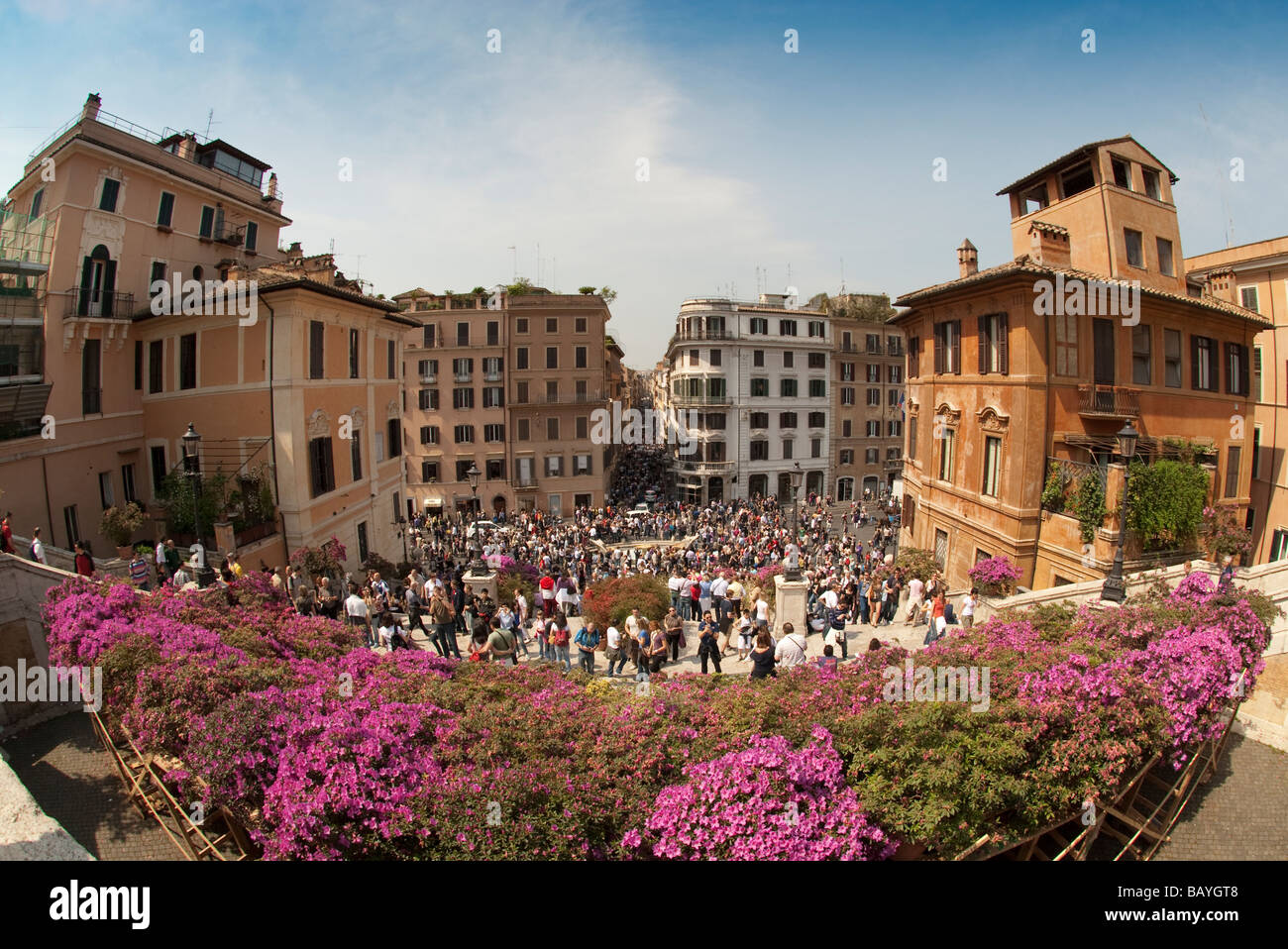 spanish steps rome Stock Photo - Alamy
