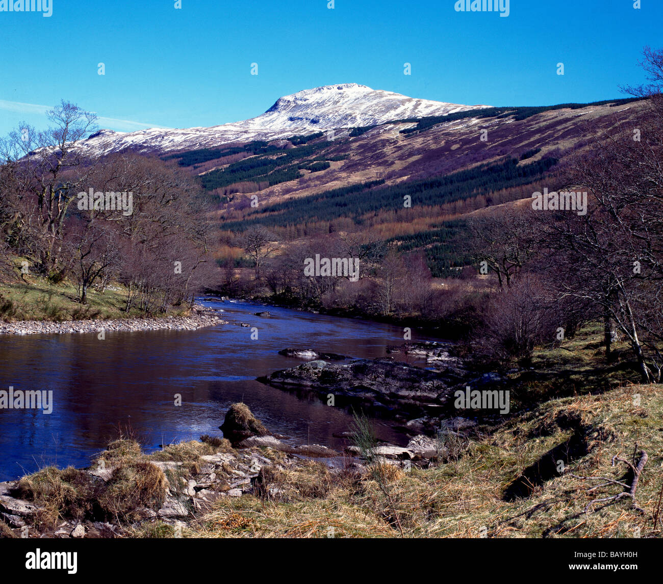 Glen Orchy in spring,Scottish Highlands,Scotland Stock Photo - Alamy