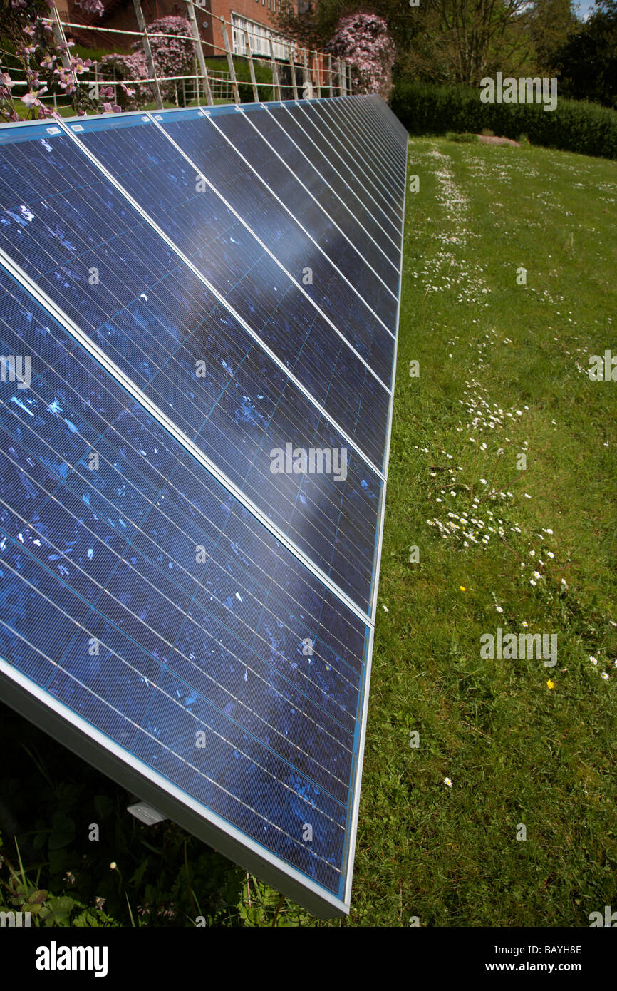 Ground mounted solar panels hi-res stock photography and images - Alamy