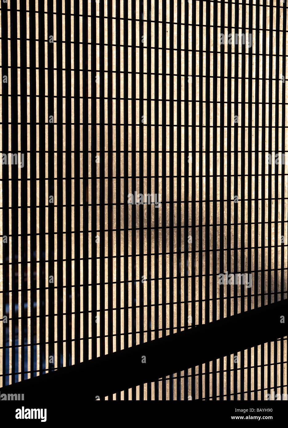 Metal mesh protecting window Stock Photo - Alamy