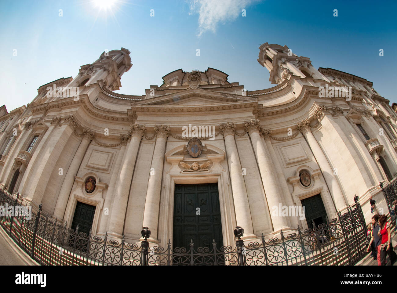saint agnese in agone Stock Photo - Alamy